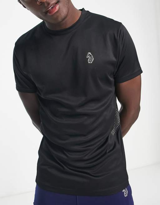 Luke training t-shirt in black | ASOS