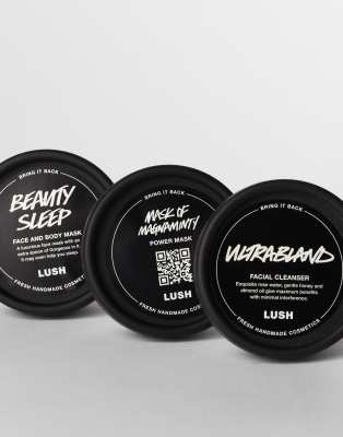 LUSH Morning to Night Mask Kit incl. Mask of Magnaminty | ASOS