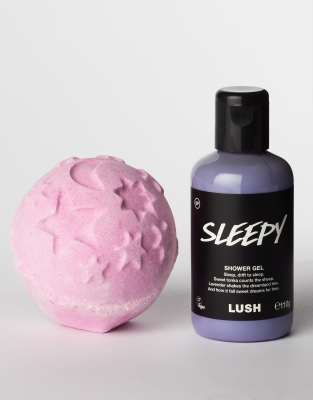 LUSH Sleepy Bath Bomb and Shower Gel Duo Set | ASOS