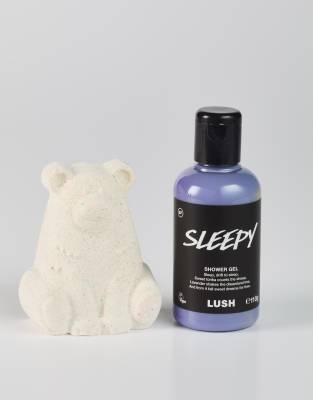 LUSH Sleepy Shower Gel + Sleep Bear Bath Bomb Set | ASOS