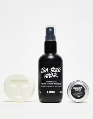 LUSH Tea Totaller Cleansing Balm, Toner & Moisturiser Facial Discovery ...
