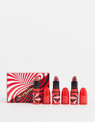 MAC Hypnotizing Holiday Tiny Tricks Mini Lipstick Trio Gift Set ...