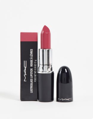 Mac Lustreglass Sheer-shine Lipstick - Beam There, Done That-red | ModeSens
