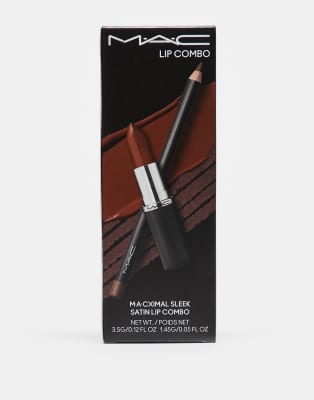 MAC Macximal Sleek Satin Lip Combo- Truth Be Untold | ASOS