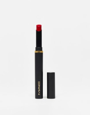 Mac Powder Kiss Velvet Blur Slim Lipstick - Ruby New-red | ModeSens