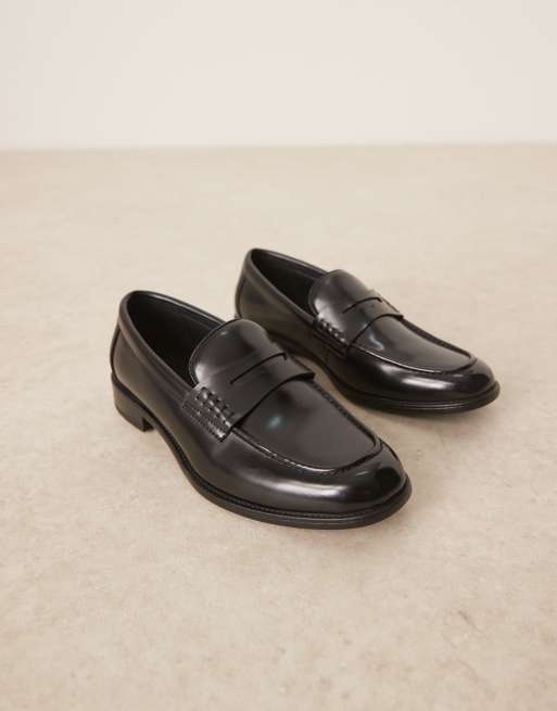 Mango classic loafers in black | ASOS