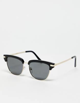 Mango classic shape sunglasses in black | ASOS