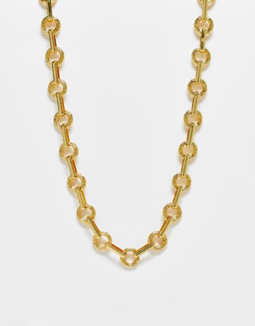 Mango - Collier à chaîne - Doré | ASOS