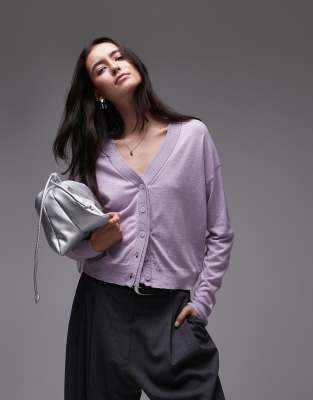 Mango - Oversized vest in lila | ASOS