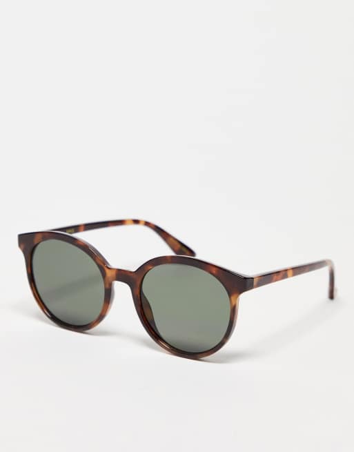 Mango round lens sunglasses in tortoise | ASOS