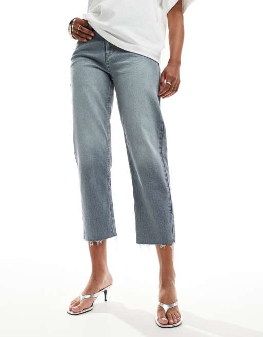 Mango toe thong heeled sandal in silver | ASOS
