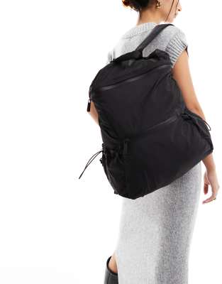 Mango utility backpack in black | ASOS