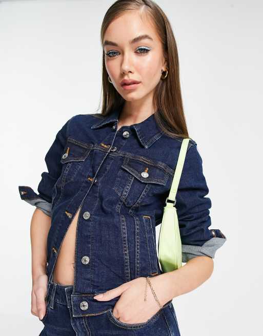 Mango - Veste en jean - Bleu | ASOS