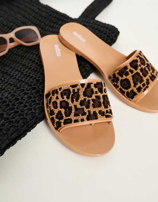 Melissa sliders in leopard | ASOS