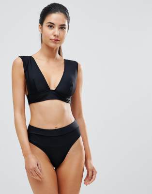 Missguided Mix And Match Thong Bikini Bottom-black | ModeSens