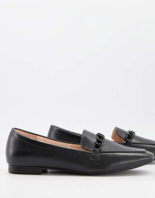 Mocasines Negros Con Bridón De Color Artie De Raid Asos