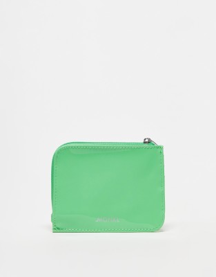 Monki card case in bright green | ASOS