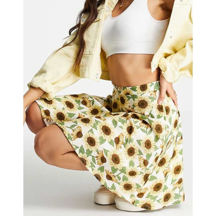 Sunflower Crop Top American Apparel