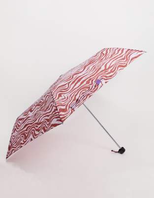 Monki zebra print umbrella print in purple | ASOS