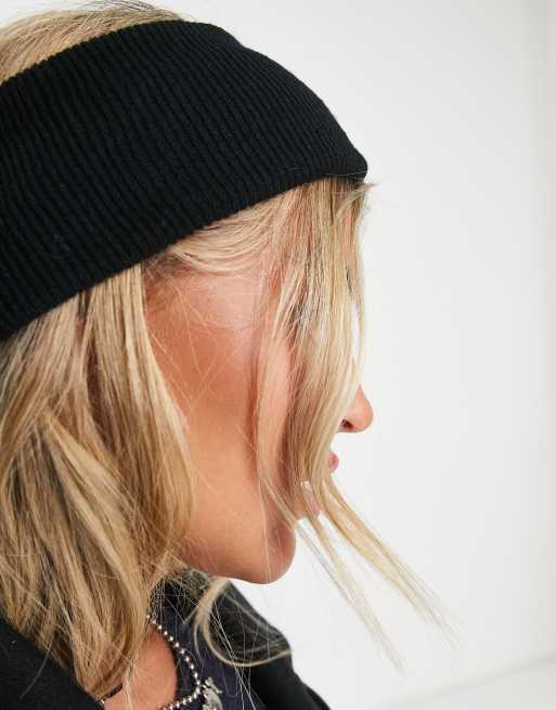 My Accessories London wide headband in black | ASOS