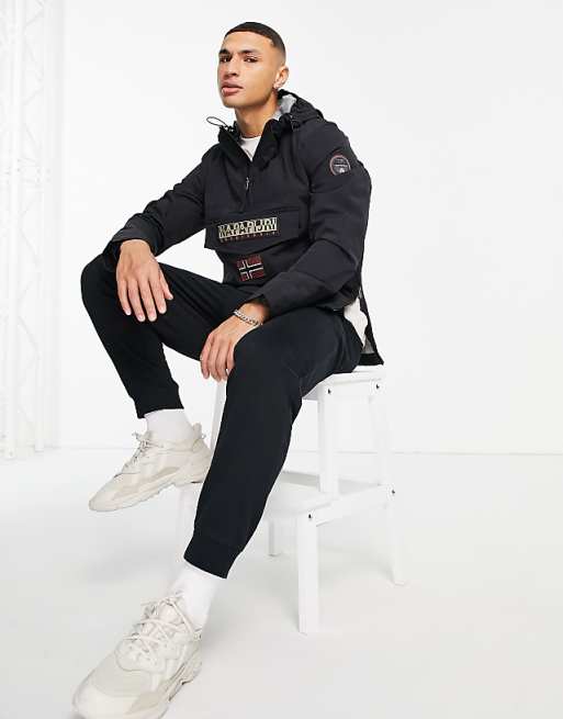 Napapijri Rainforest Sum Marine jacket in black | ASOS Napapijri Rainforest Sum Marine jacket in black | ASOS