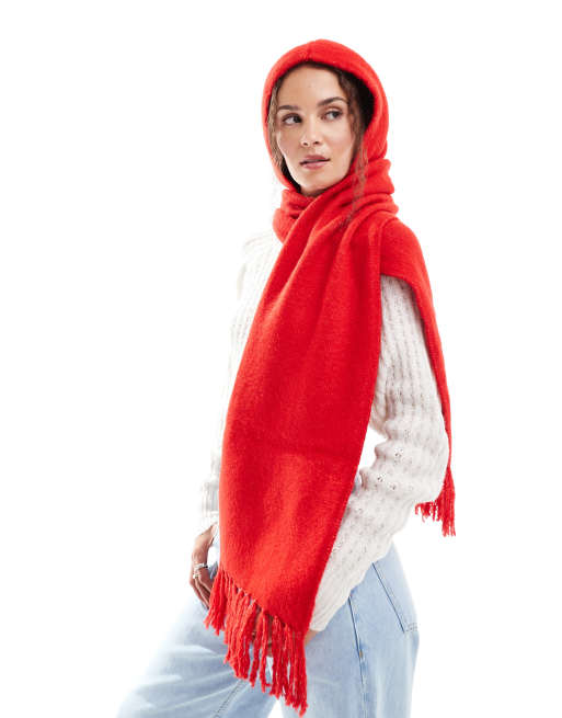 Native Youth soft head scarf in red | ASOS