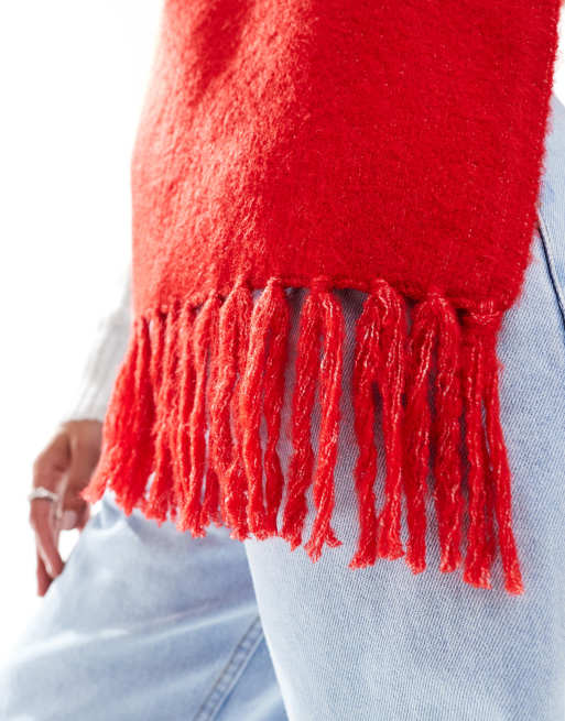 Native Youth soft head scarf in red | ASOS