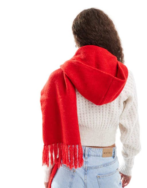 Native Youth soft head scarf in red | ASOS