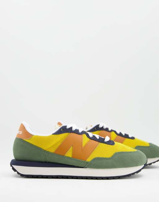 New Balance 237 trainers in yellow and green | ASOS