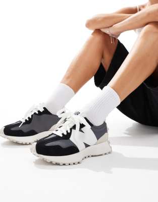 New Balance 327 sneakers i sort | ASOS