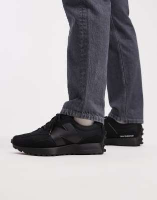 New Balance 327 sneakers in black | ASOS
