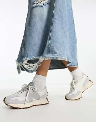 New Balance 327 sneakers in white and grey - exclusive to ASOS | ASOS