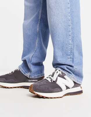 New Balance 327 trainers in black and white | ASOS
