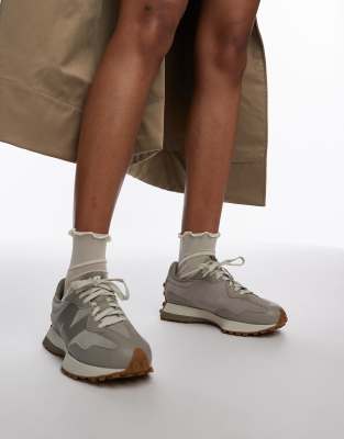 New Balance 327 trainers in brown | ASOS