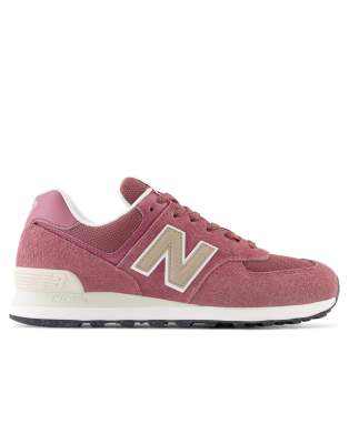 New Balance - 574 - Baskets - Rouge | ASOS