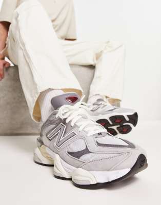 New Balance 9060 sneakers in grey multi | ASOS