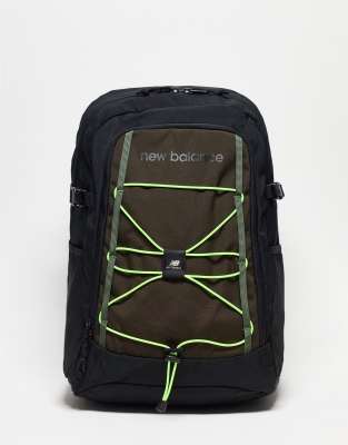 New Balance All Terrain bungee backpack in black | ASOS