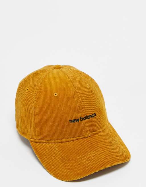 New Balance cord baseball cap in tan | ASOS