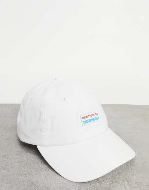 New Balance logo cap in white | ASOS