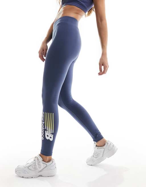 New Balance Nb classic legging in blue | ASOS