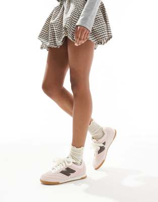 New Balance - RC42 - Sneakers rosa con dettagli marroni e suola in ...