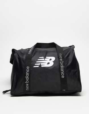 New Balance small duffle bag in black | ASOS