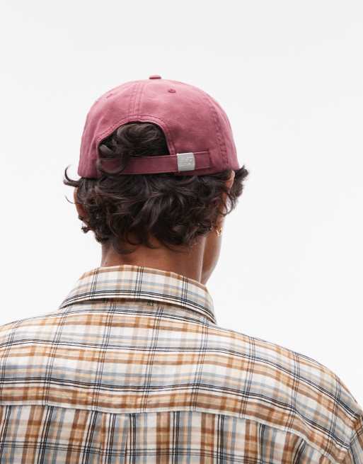 New Balance The Intelligent Choice cap in burgundy | ASOS