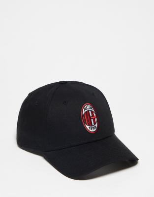 New Era 9forty AC Milan cap in black | ASOS