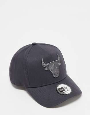 New Era Chicago Bulls A frame cap in grey | ASOS