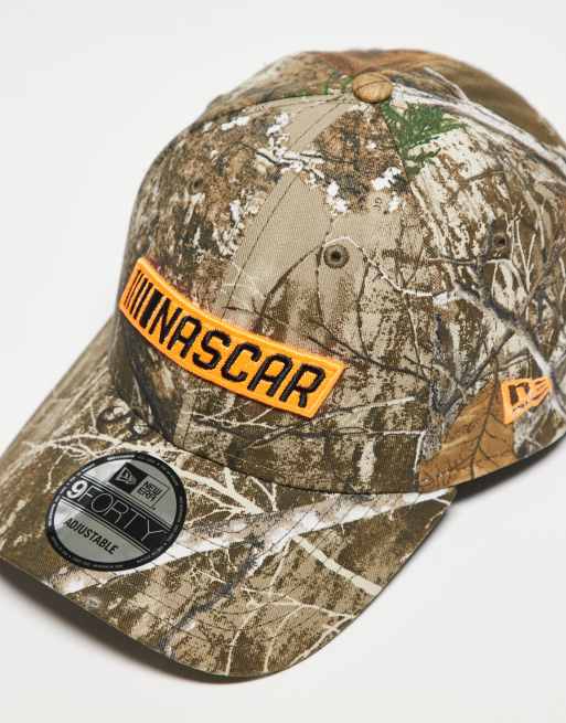 New Era Nascar Realtree 9Forty cap in all over camo | ASOS