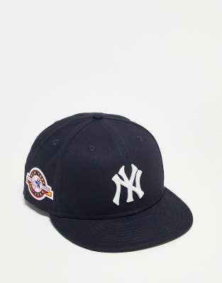 New Era NY Yankees 9fifty cooperstown patch cap in navy | ASOS