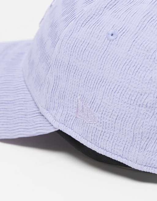 New Era NY Yankees textured 9forty cap in lilac | ASOS