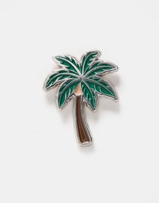New Era palm tree pin badge in multi | ASOS