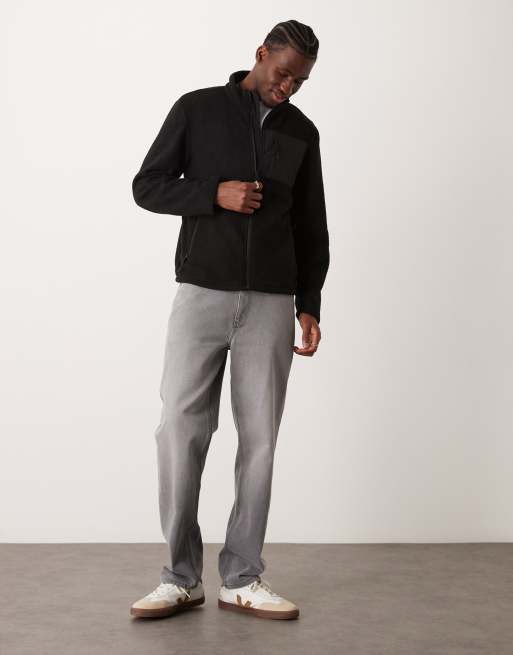 New Look fleece in black | ASOS